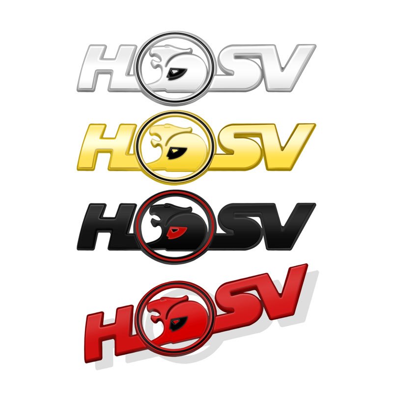 3D Metal HSV Logo Emblem Car Rear Trunk Badge Sticker Decoration For ...