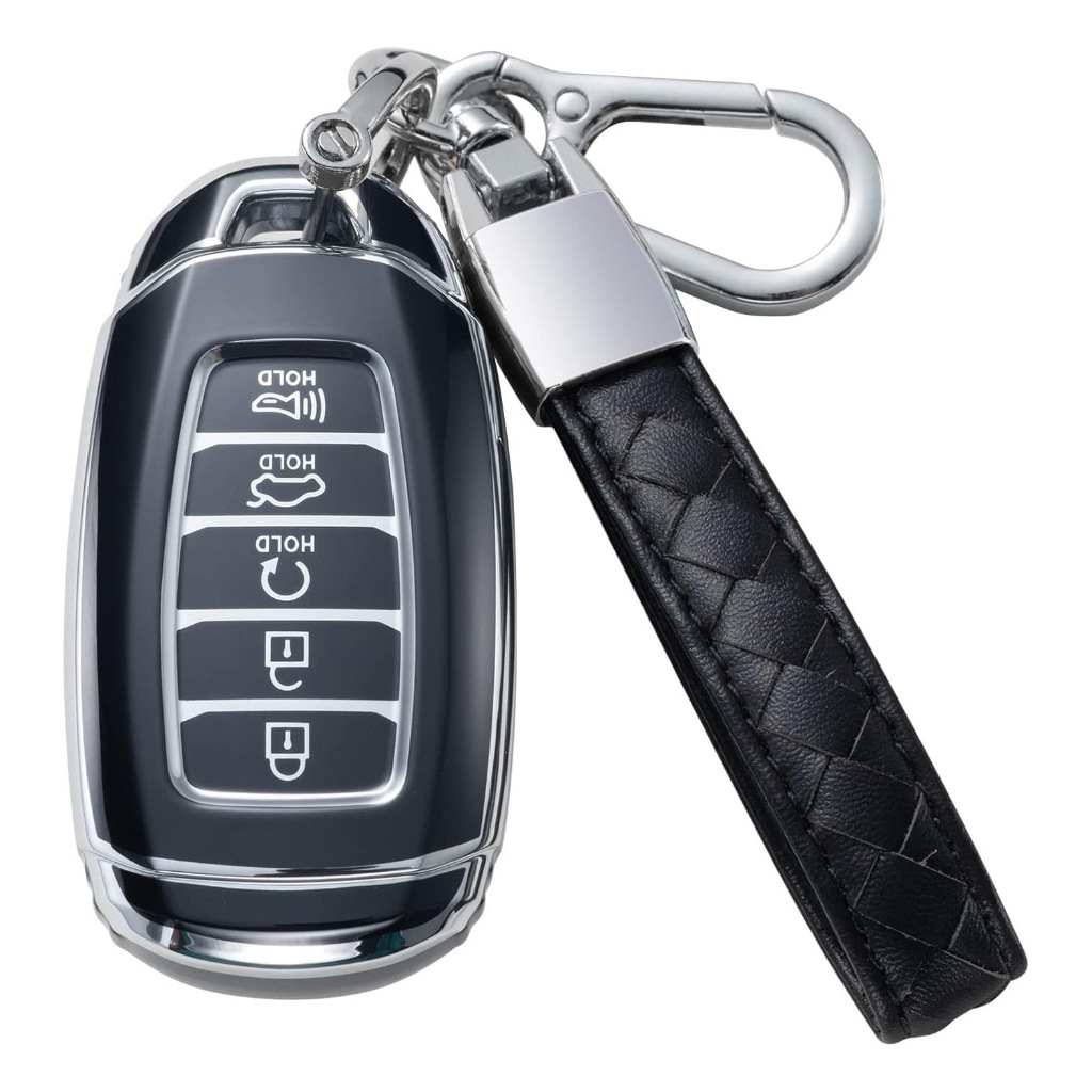 Hyundai Key Fob Case Cover Replacement Key Housing TPU Material FOR ...