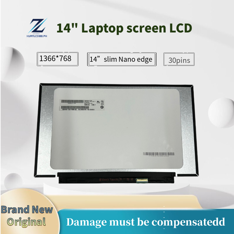 14.0 Slim 30 Pin Laptop Lcd B140xtn07.2 B140XTN07.3 B140XTN07.1 ...