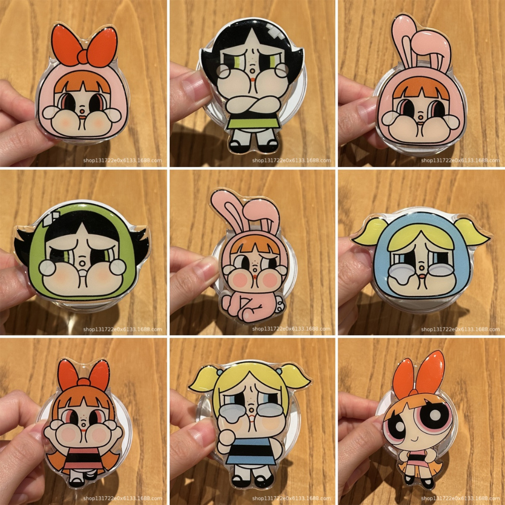 Kpop Idol NWJNS Bunnies The Powerpuff Girls CRYBABY Acrylic Phone ...