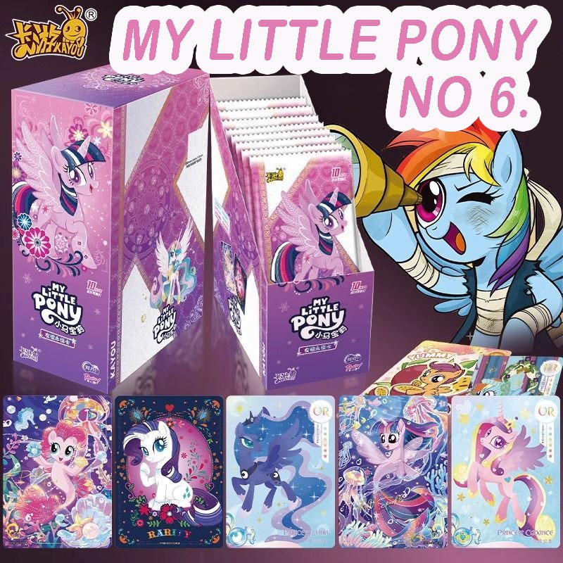 My Little Pony Card No.6 pinkie pie fluttershy Rare SC/SGR/LSR/UR Girl ...