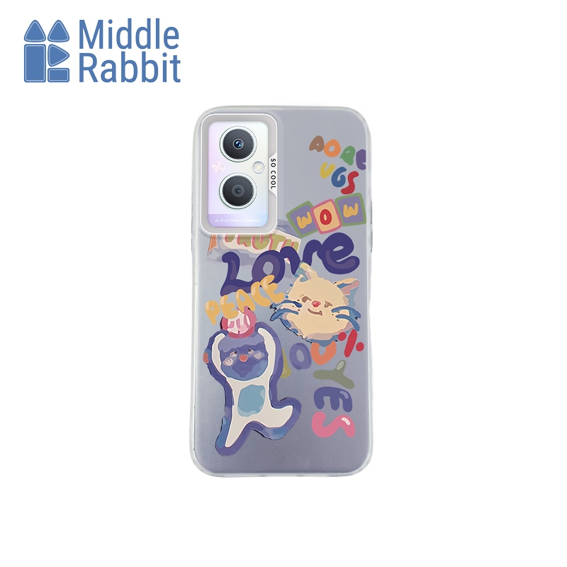 Middle Rabbit For OPPO RENO 7Z 5G RENO 8Z 5G RENO 5 4G 5G RENO 5 Pro ...