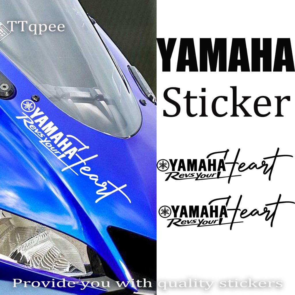Reflective Accessories Motorcycle Decals Sticker Yamaha R3 mio i125 Ytx ...