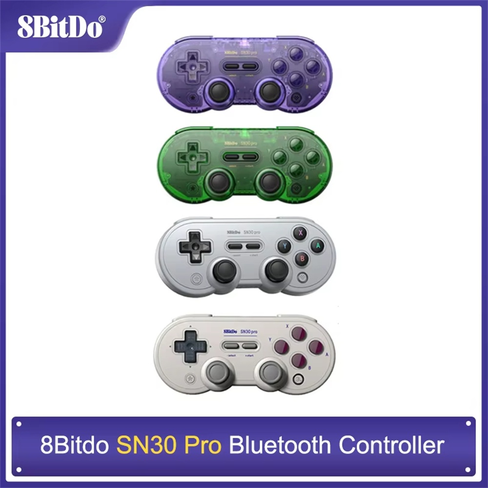 【Ready Stock】8Bitdo SN30 Pro Bluetooth Gamepad Wireless Game Controller ...