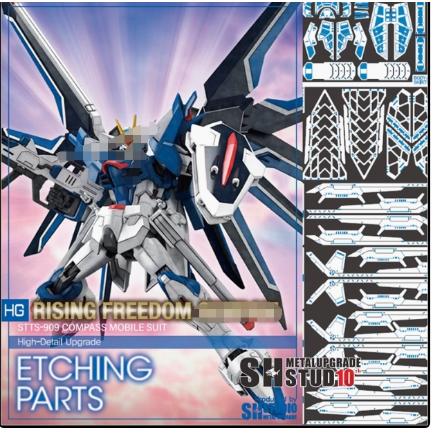 SH STUDIO Etching part HG 1/144 rishing freedom no kits | Shopee ...