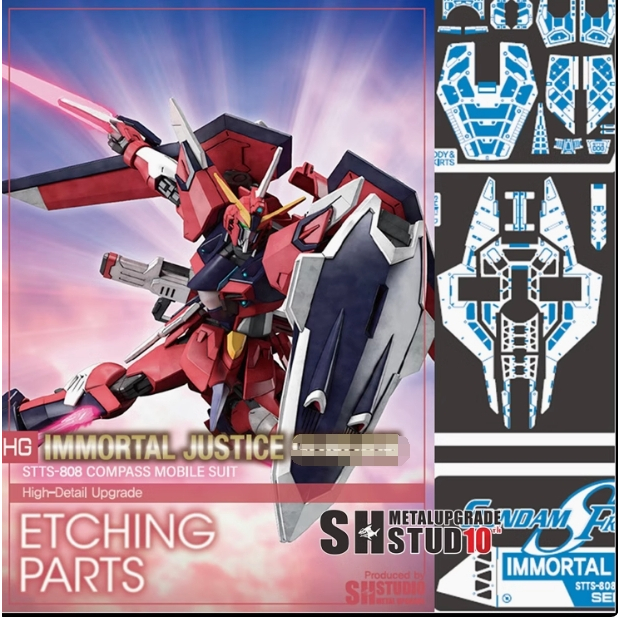 SH STUDIO Etching part FOR HG 1/144 Immortal justice no kits | Shopee ...