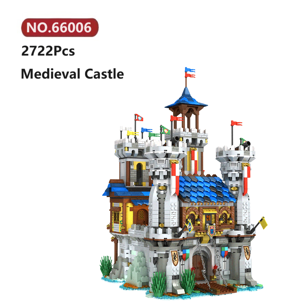 Medieval Castle Building Blocks 2722 Pcs Reobrix Architecture Bricks ...