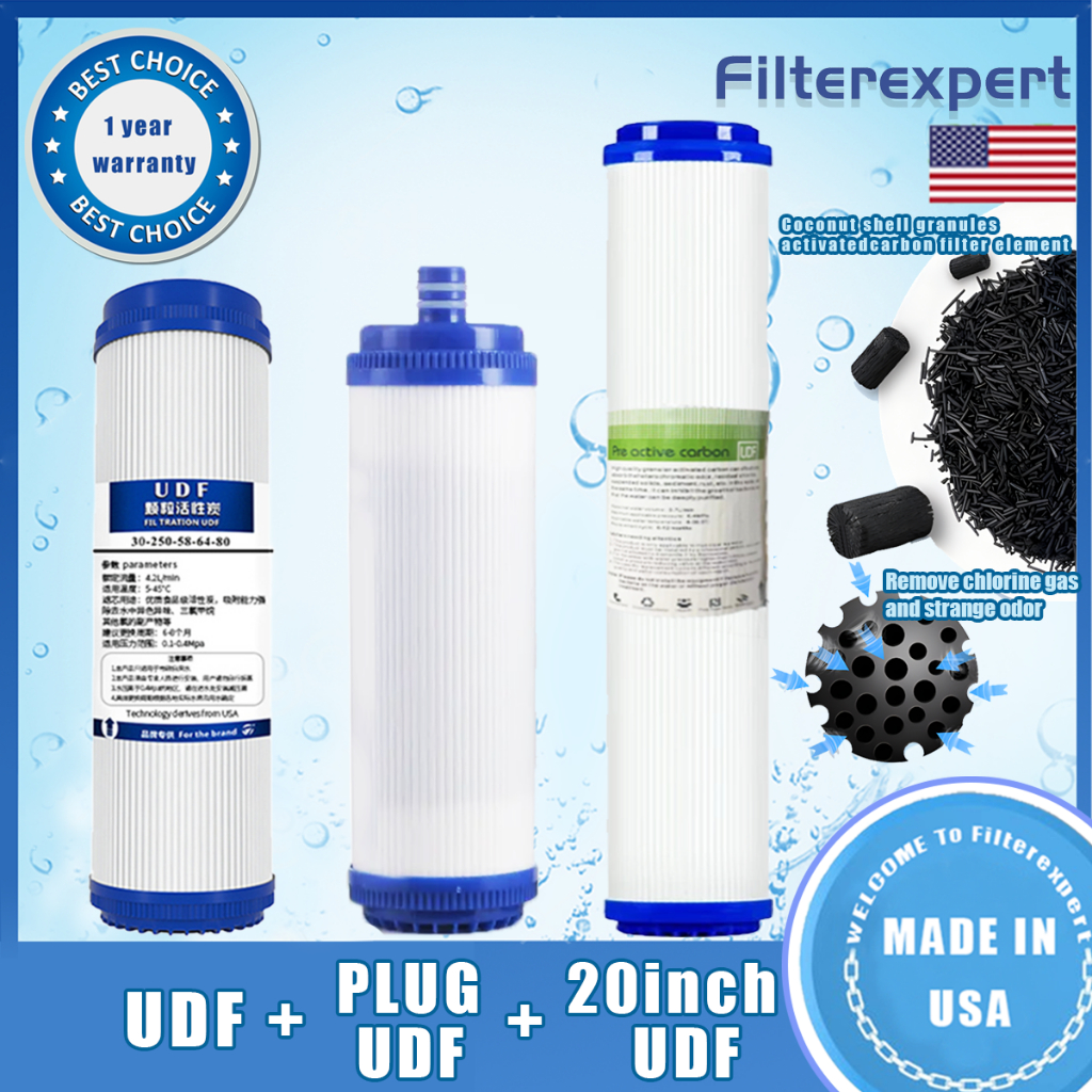 UDF granular activated carbon water filter cartridge for water ...