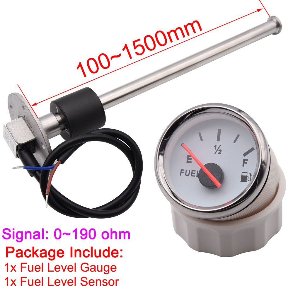 GAUGE Boat Car Fuel Sending Unit with 100 ~ 1200 mm Fuel Level Sensor ...