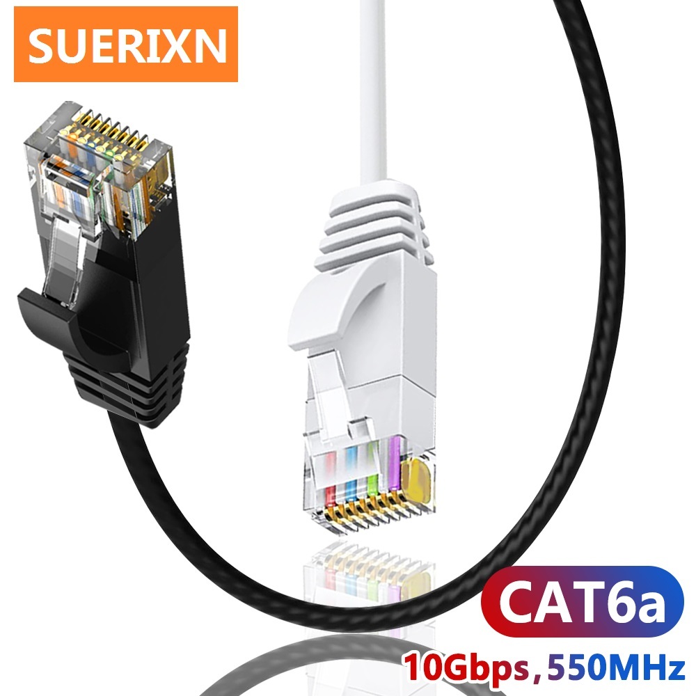 CAT6a ultra-thin Ethernet cable Network RJ45 LAN cable Used for router ...