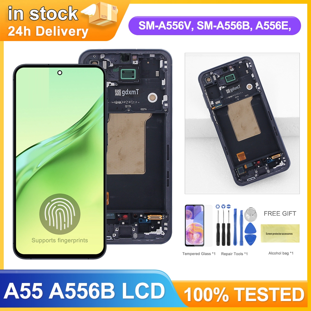 AMOLED For Samsung Galaxy A55 5G LCD SM-A556B A556V Display Touch ...