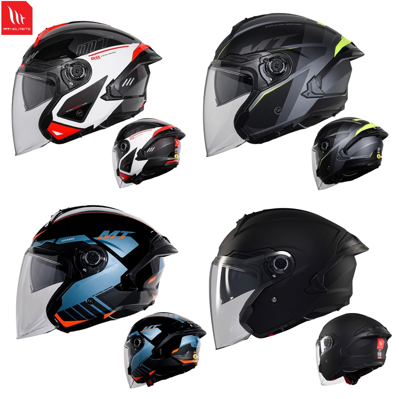 MT Cosmo SV Helmet 3/4 Helmet | Shopee Philippines