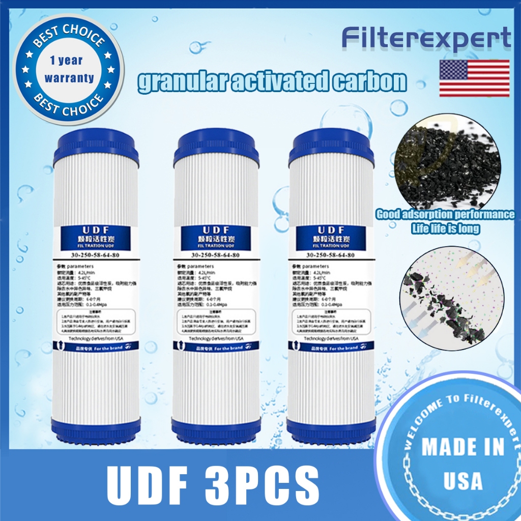 UDF Granular Activated Carbon Water Filter Cartridge Filters ...