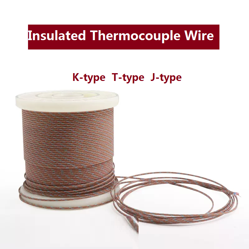 Insulated Thermocouple Wire Compensation Wire K-type T-type J-type ...