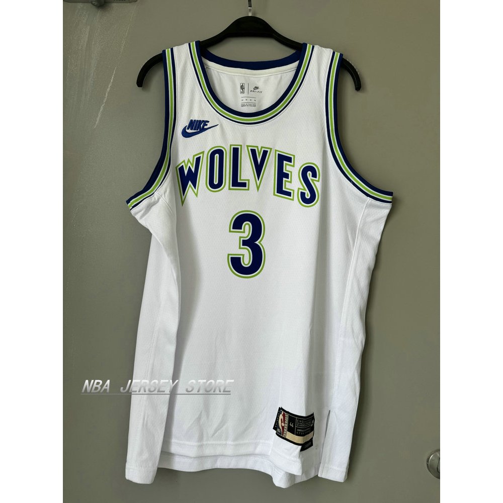 【Heat-pressed】New Original Basketball Jerseys Minnesota Timberwolves 3 ...