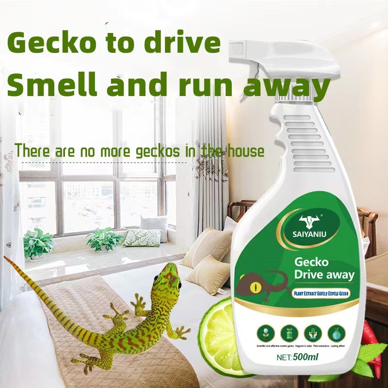No more gecko Lizard repellent killer spray 500ML Plant-based extracts ...