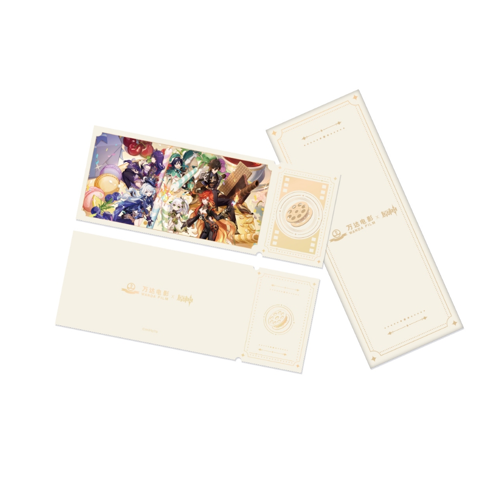 [Genshin X Wanda Movie] Screen Journey Series-Laser Ticket-Fourth ...