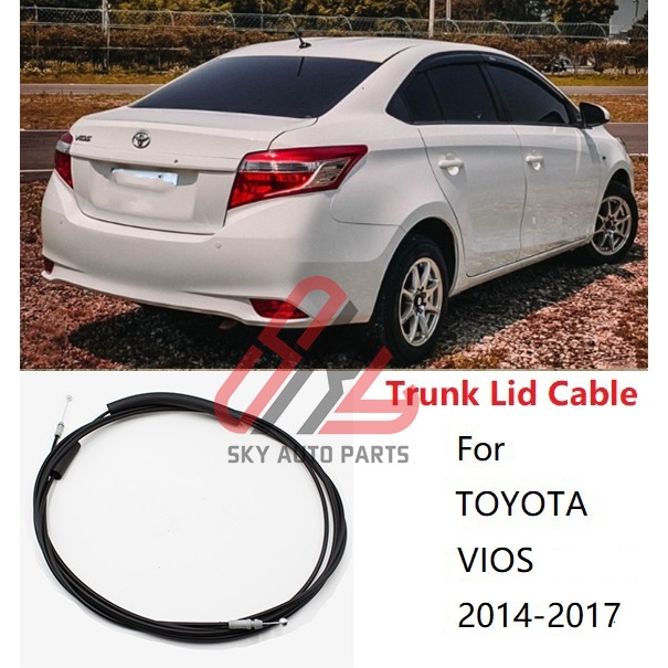 Compartment / Trunk Lid Cable For Toyota Vios 2014 2015 2016 2017 2018 ...