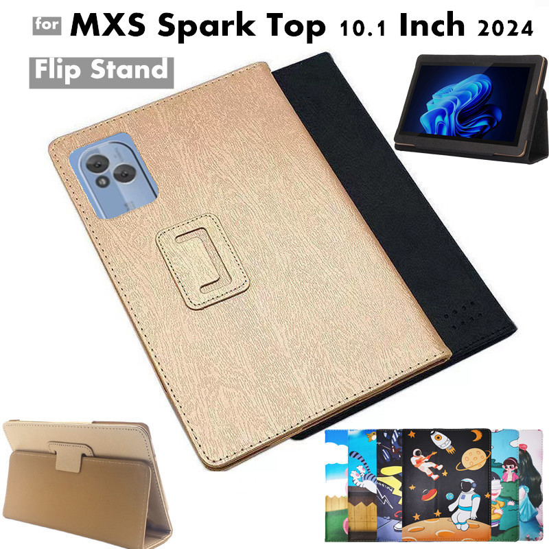Flip Case for Mxs Spark Pro Max Tablet 10.1 Inch 2024 Silk Pattern ...