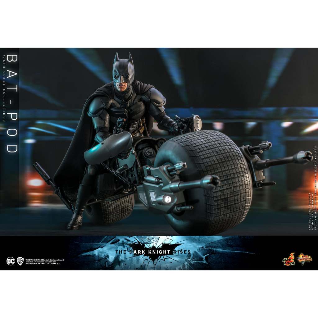 Hot Toys MMS591 Batman TDK Rises – Bat-Pod 1/6 Scale Collectible Figure ...