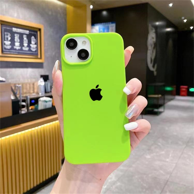 high quality Half package silicone phone case iPhone 15 14 13 12 11 Pro ...