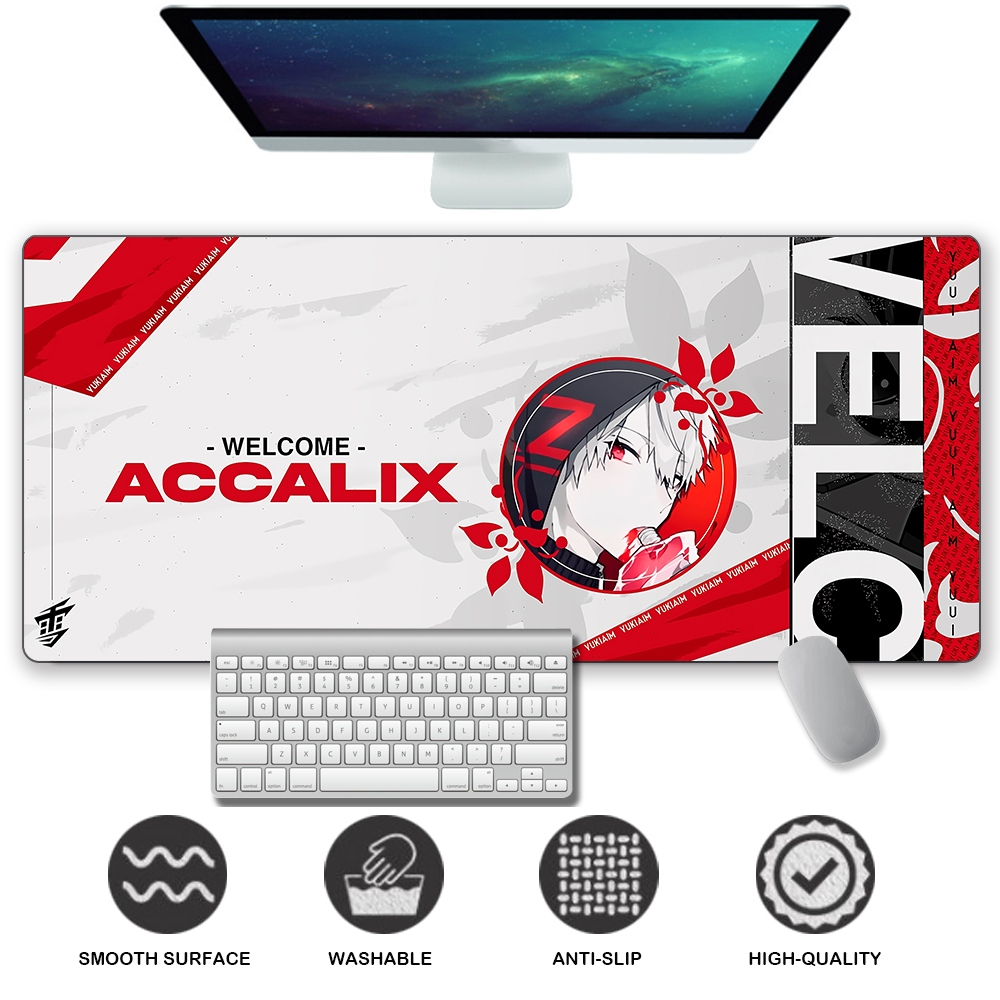 Yuki Aim Mousepad Extended Mousepad Large Gaming Mouse pad Stitched ...