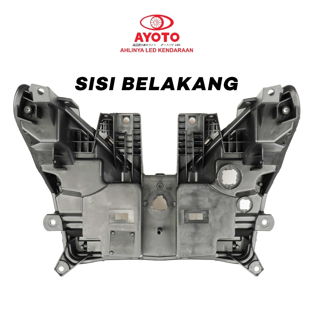 AYOTO click NEW 125/150 V2/V3/V4 headlight custom with projector shroud ...