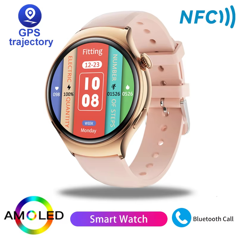 For Huawei GT4 Mini Smart Watch Women 360*360 AMOLED HD Screen NFC IP68 ...