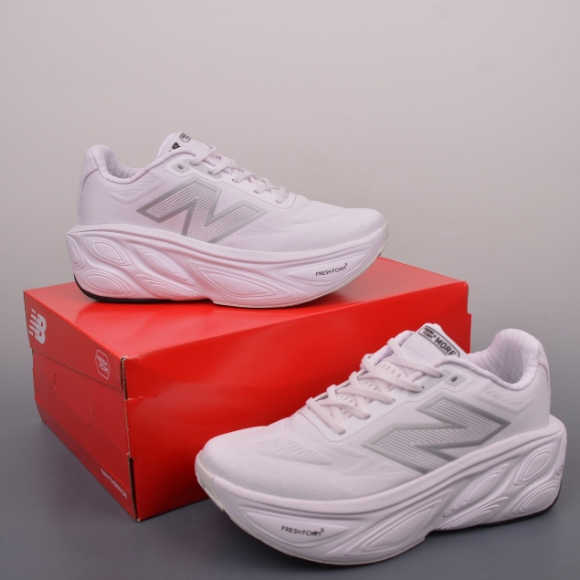 New Balance NB Fresh Foam X More v5 low-top long-distance running shoes ...