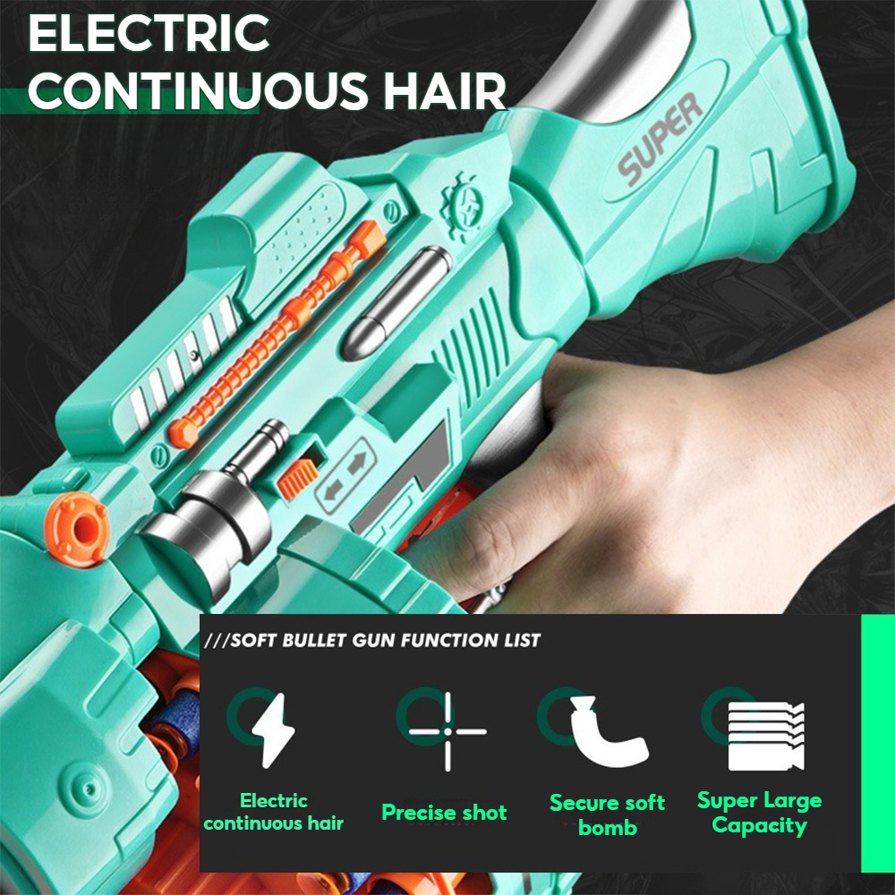 Blaze Storm Toy soft gun toy Monster Machine Gun Electric toy gun ...