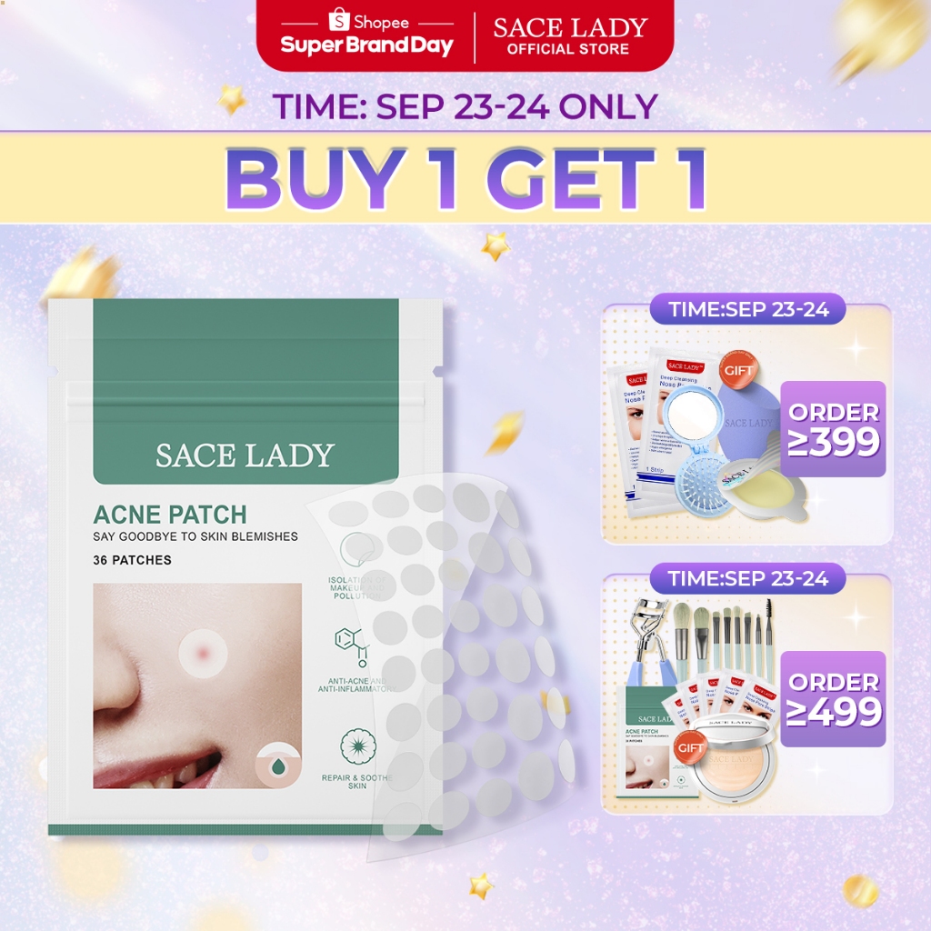 SACE LADY Salicylic Acid Pimple Patch Blemish Treatment Skin Care Acne ...
