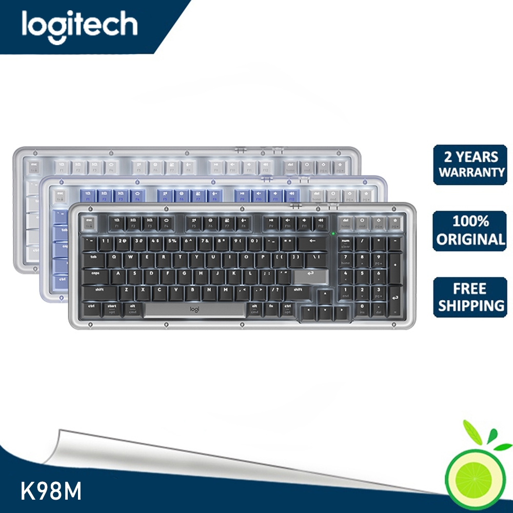 Logitech K98M AI Amber series custom wireless mechanical keyboard ...
