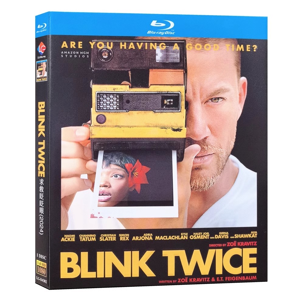 2024 Blu-ray Movie Blink Twice 1080P Hobby Collection YD | Shopee ...