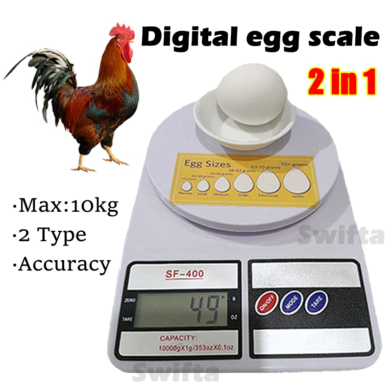 Digital egg scale kitchen scale Egg weighing scale Electronic kitchen ...