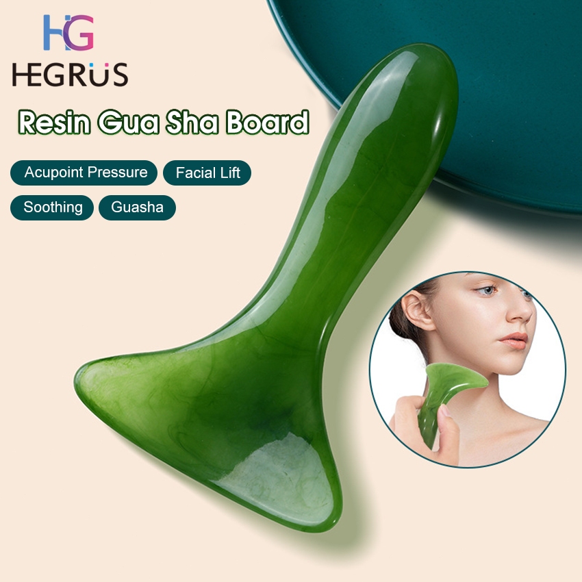 HEGRUS Gua Sha Board Facial Gua Sha Board Facial Beauty Face-lift ...