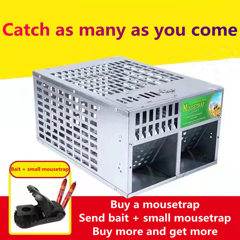 【Fast delivery】New Auto Capture Big Mouse Trapper Humane Live Cage ...