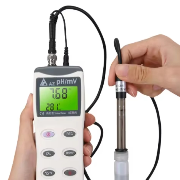 AZ8601 Digital PH Meter water quality tester PH/ORP Meter Waterproof ...