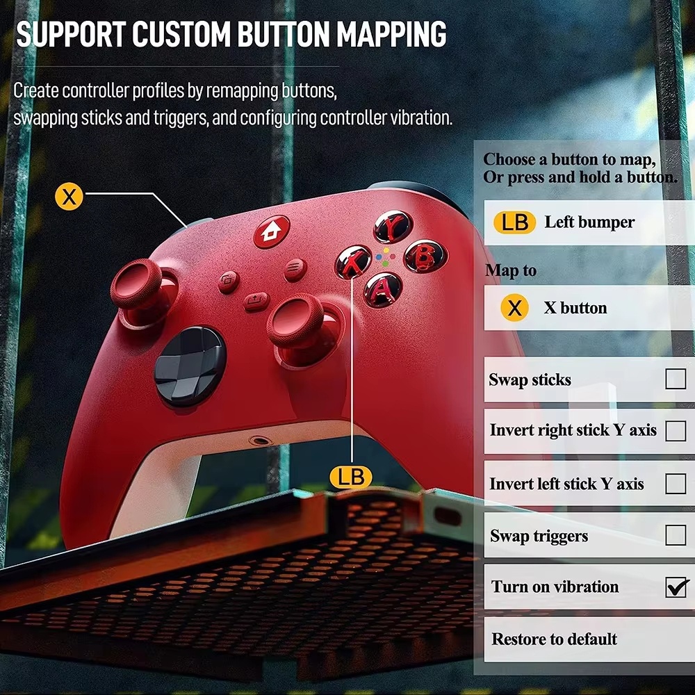 Xbox One/Xbox Series X/S 2.4G Wireless Controller PC Gaming Control ...