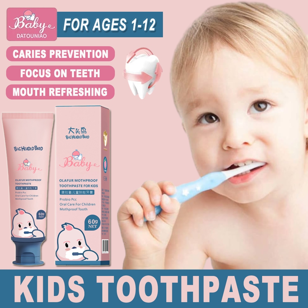 Kids Toothpaste Teeth Whitening Kids Toothpaste Oral Cleaner Cavity ...