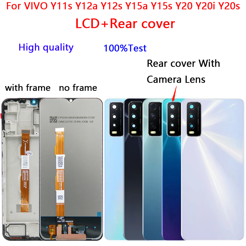 For VIVO Y11s Y12a Y12s Y15a Y15s Y20 Y20i Y20s Y20t LCD Display Touch ...