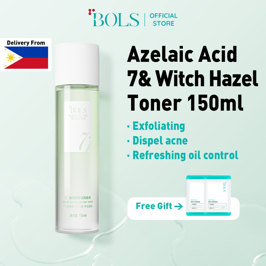 BOLS Azelaic Acid Witch Hazel Toner Moisturizing Skin Acne Treatment ...