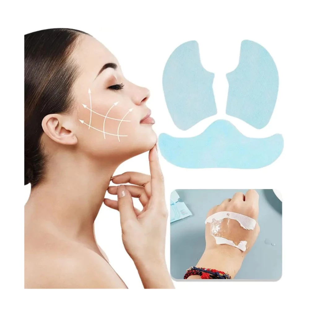 1 set Collagen Water Soluble Mask Nano Instant Serum Sticker Soluble ...
