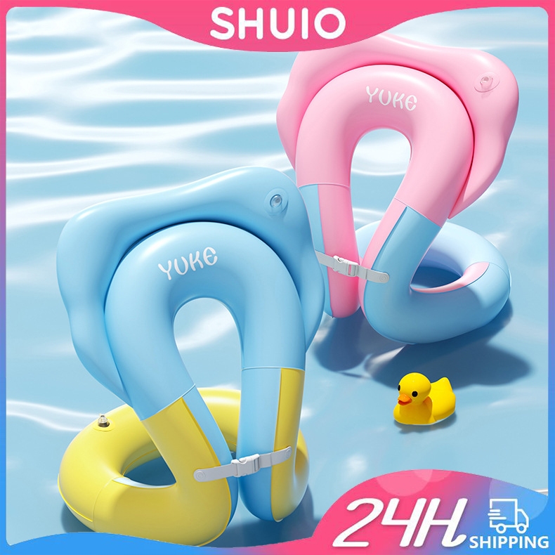 SHUIO Kids Swimming Ring Inflatable Swimsuit Baby Buoyancy Vest Kids ...