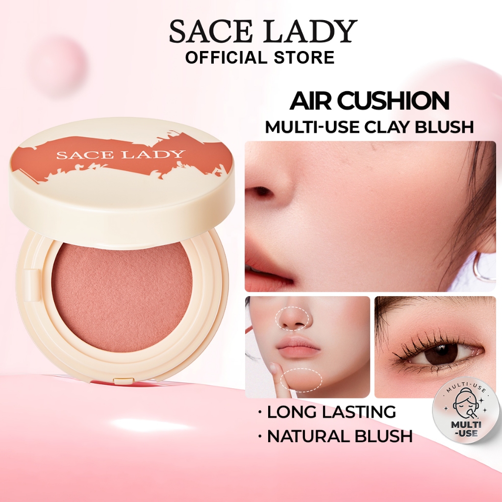 SACE LADY Blush Cream Color Multi-Use Eyeshadow Natural Finish Texture ...