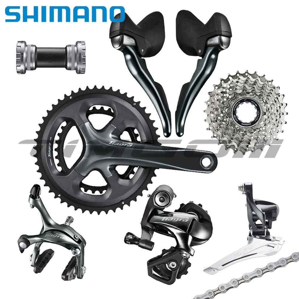 Shimano Tiagra 4700 Road Bike 2×10 Speed Groupset FC-4700 Crankset ...