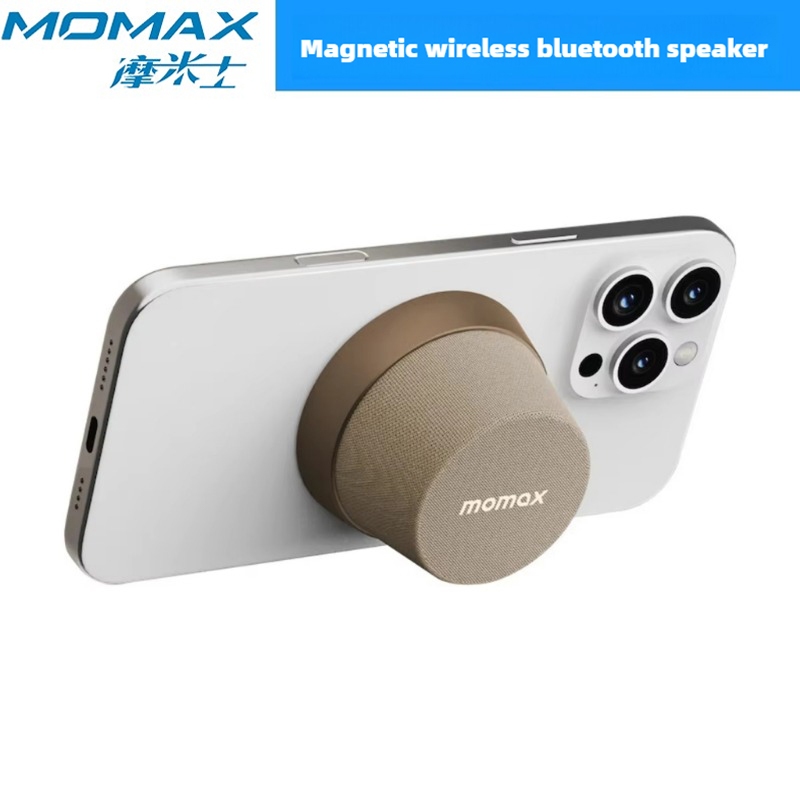 MOMAX 1-Vibe Go Smart Bluetooth Speaker Portable Wireless Magnetic ...