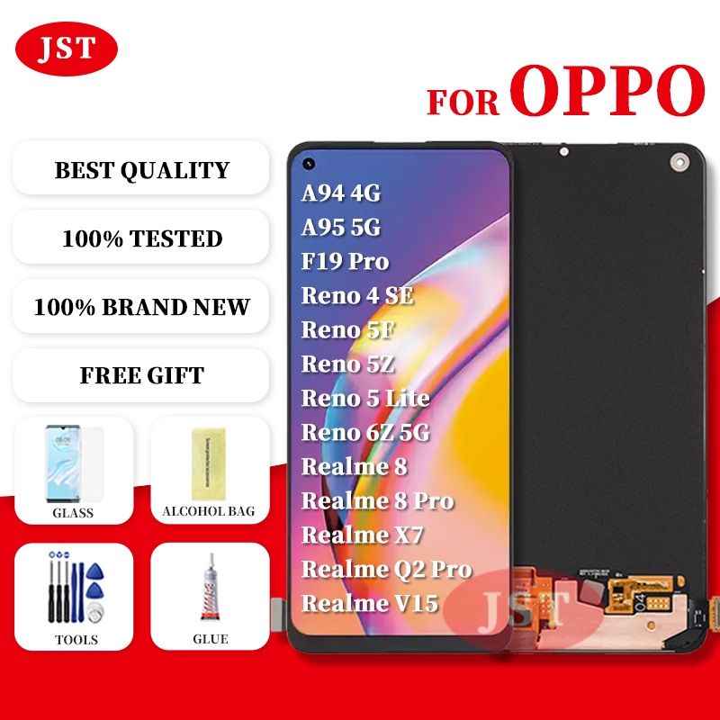 For Oppo A94 4G/A95 5G/Reno 6Z 5G/Reno 4 SE/Reno 5F/Reno 5Z/Reno 5 Lite ...
