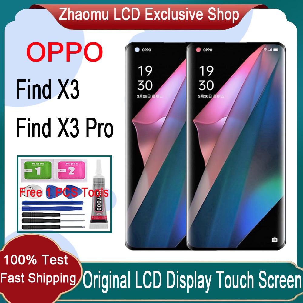 Original AMOLED OPPO Find X3 X3 Pro 5G LCD Display Touch Screen Replacement | Shopee Philippines