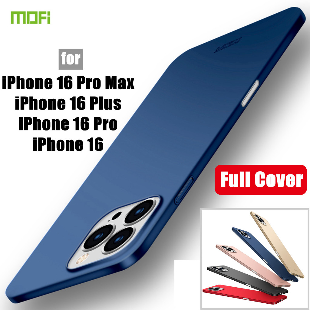Casing iPhone 16 Plus Pro Max MOFI Ultra SLIM Hard PC Hard Phone Case ...
