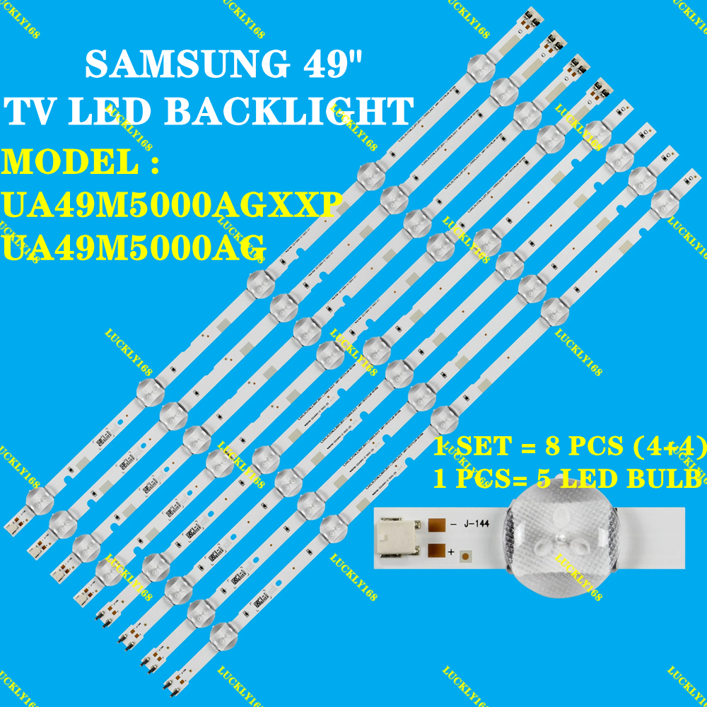 SAMSUNG UA49J5250AR UA49J5250ARXXP 49INCH LED TV BACKLIGHT UA49J5250ARXXP UA49J5250 4PCS 10LED ...